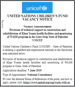 UNICEF - Vacancy Announcement | Career Unit
